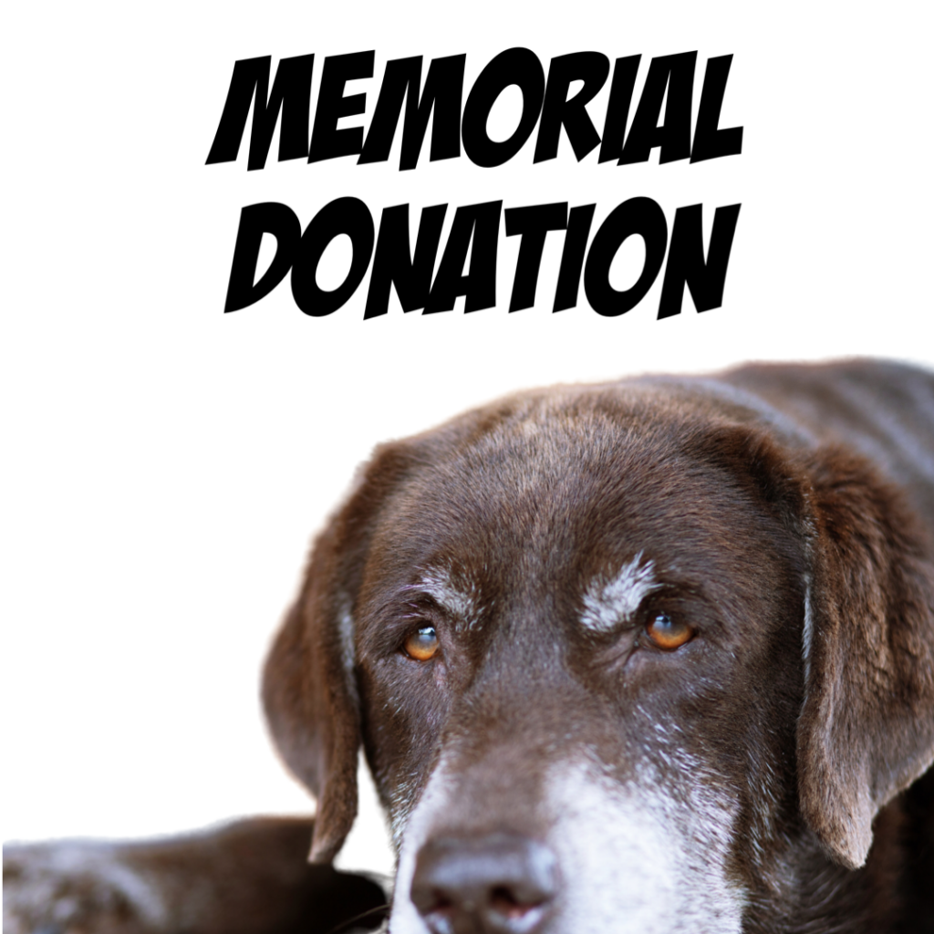 Memorial Donation - Humane Society of Dickson
